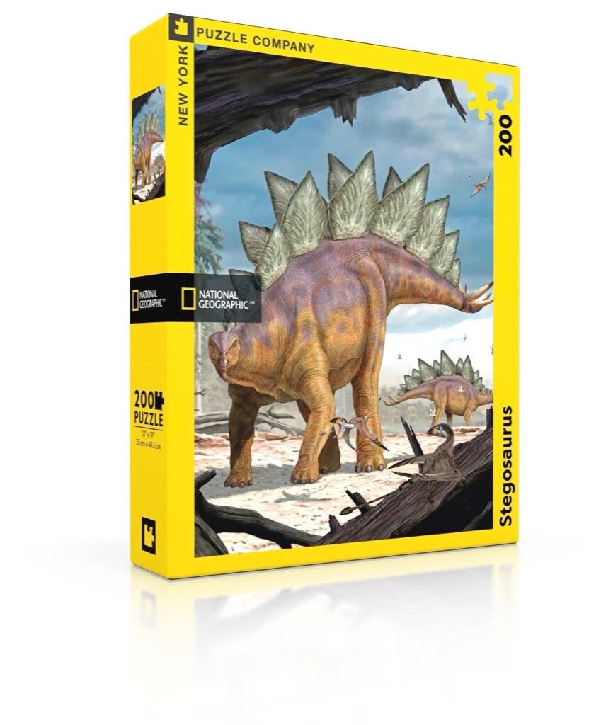 Stegosaurus 200 piece jigsaw puzzle – Nona and Papa Gifts
