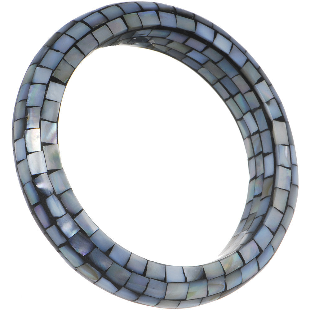 Natural Black Kabibe Shell Bangle Bracelet – Nona and Papa Gifts