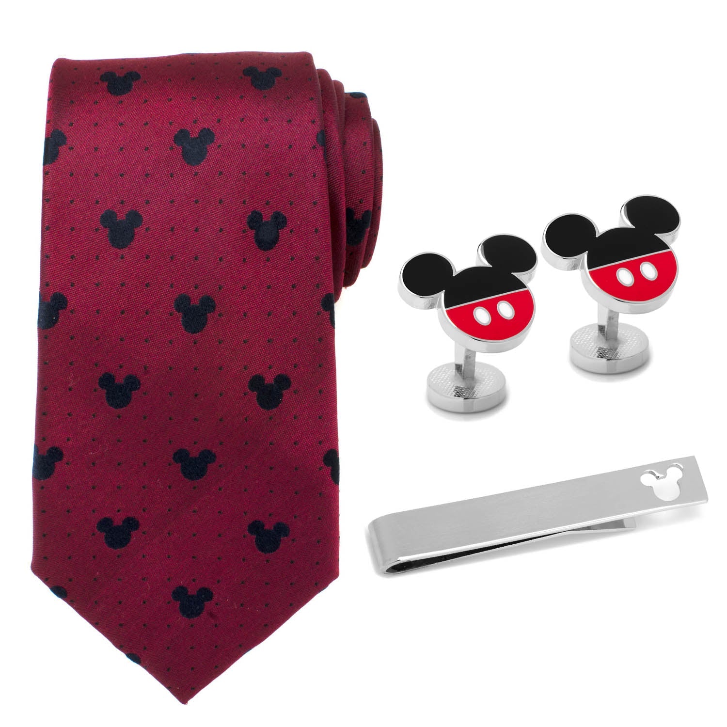 Disney Mickey Mouse Red Dot Necktie Gift Set – Nona and Papa Gifts