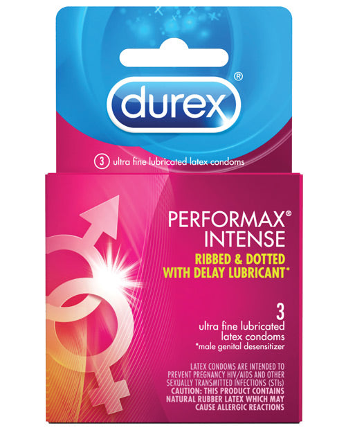 Durex Performance Intense Condom - Box of 3 – Nona and Papa Gifts