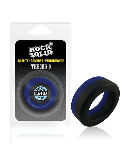 Rock Solid Big O Ring - Black/Blue – Nona and Papa Gifts