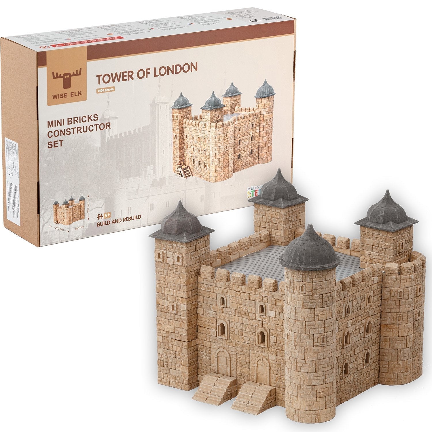 Mini Bricks Construction Set Tower of London – Nona and Papa Gifts