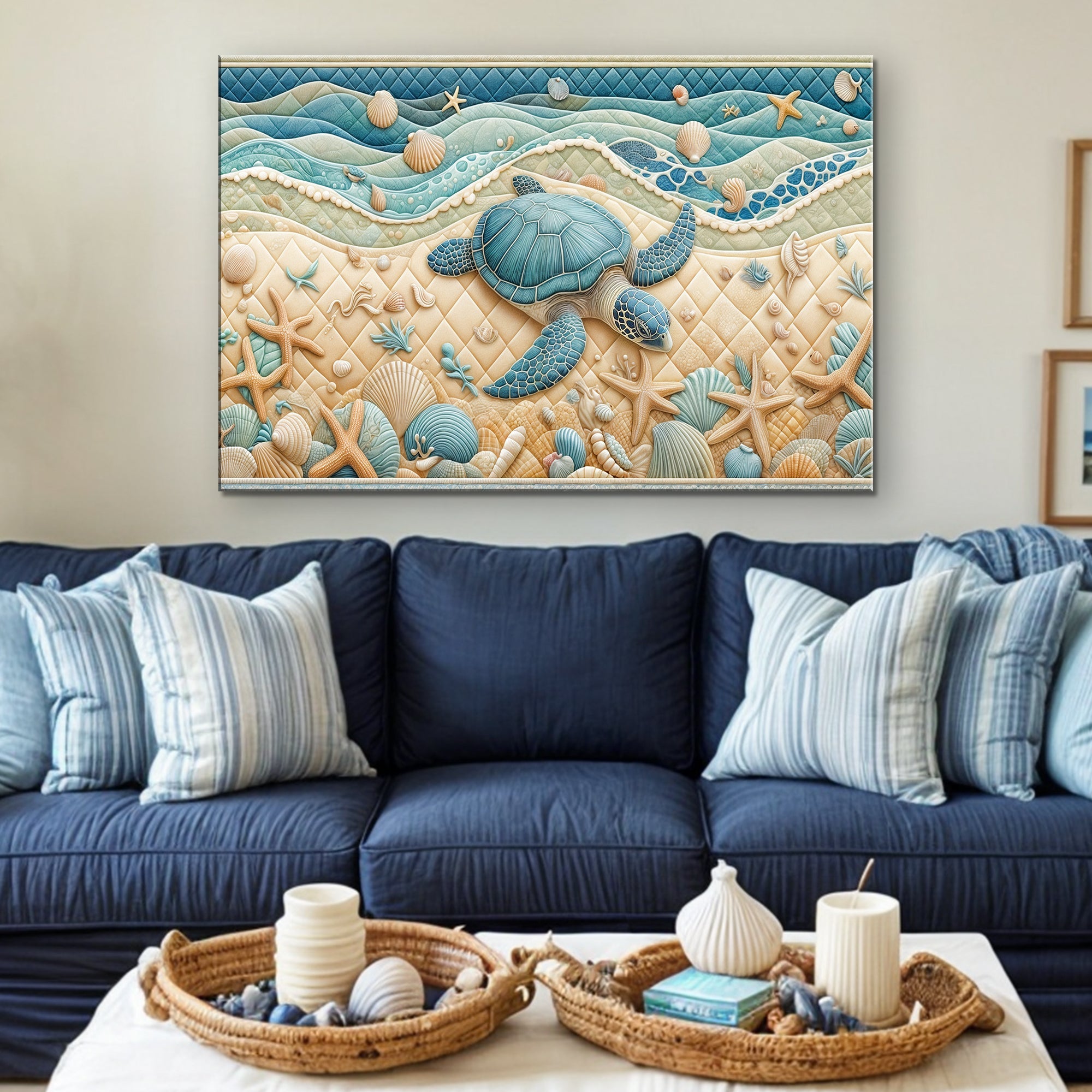 3D Coastal Wall Art IV – Nona and Papa Gifts