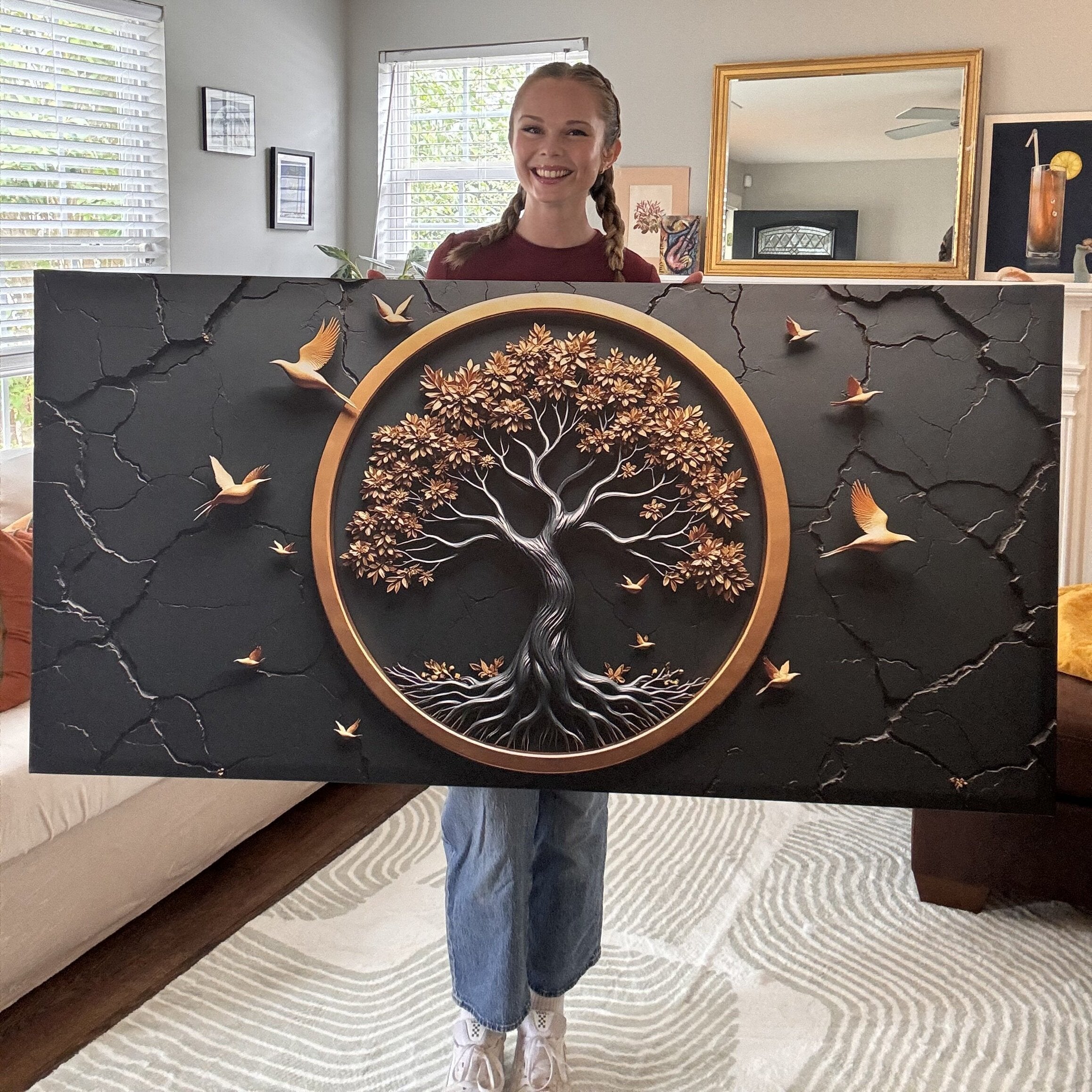 3D Celtic Tree of Life Wall Art IV – Nona and Papa Gifts