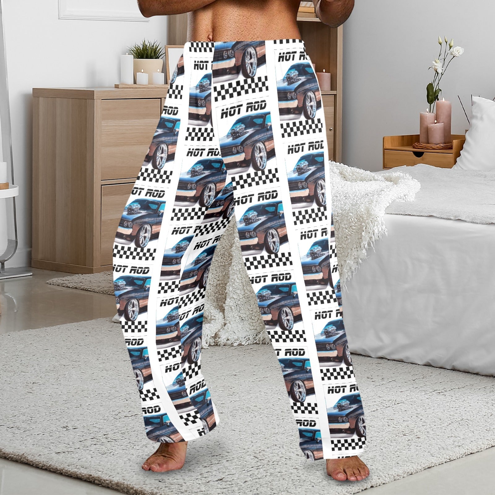 Men's Hot Rod Muscle Car Pajama Pants (Made in USA) – Nona and Papa Gifts
