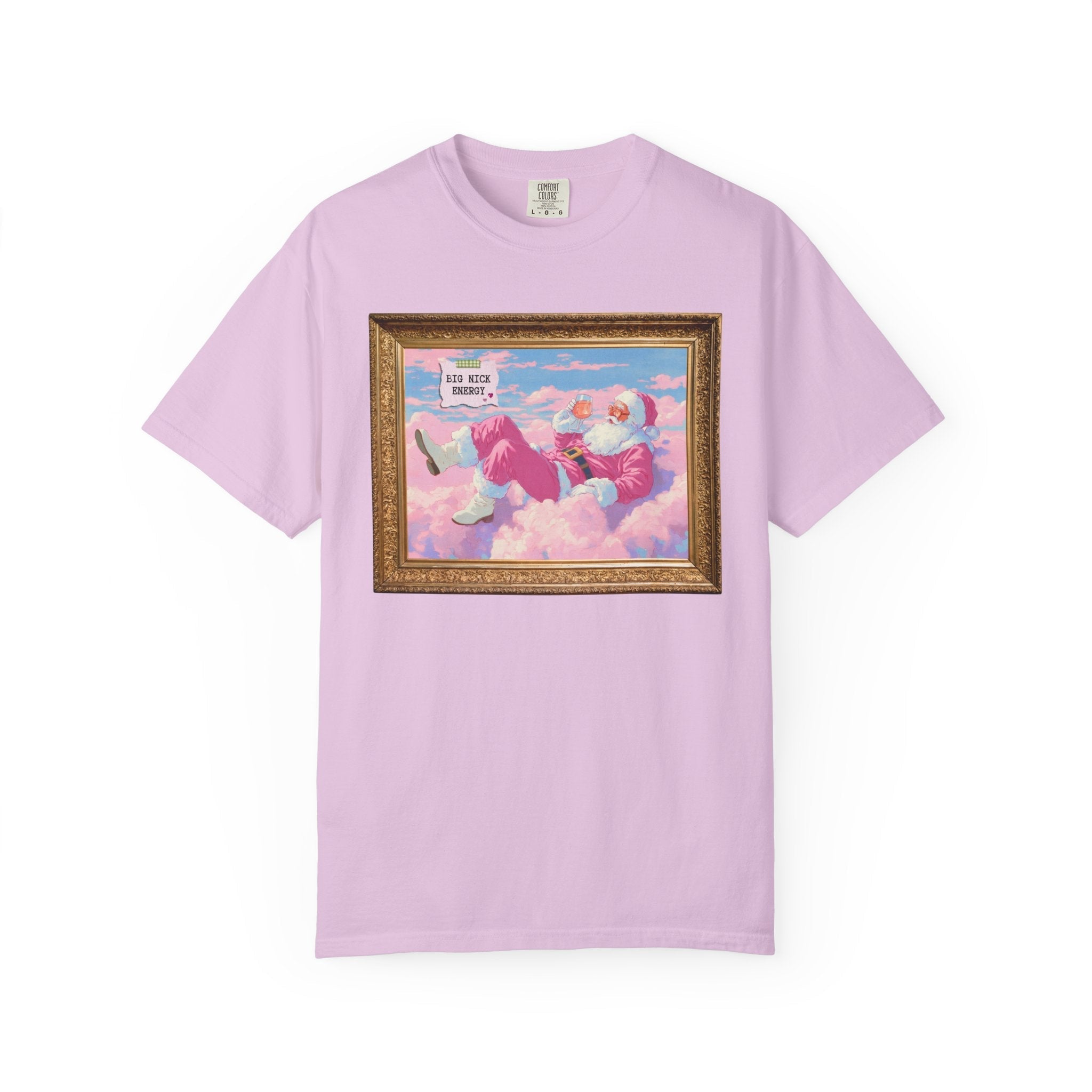 Funny Pink Santa Tee Shirt: Big Nick Energy – Nona and Papa Gifts