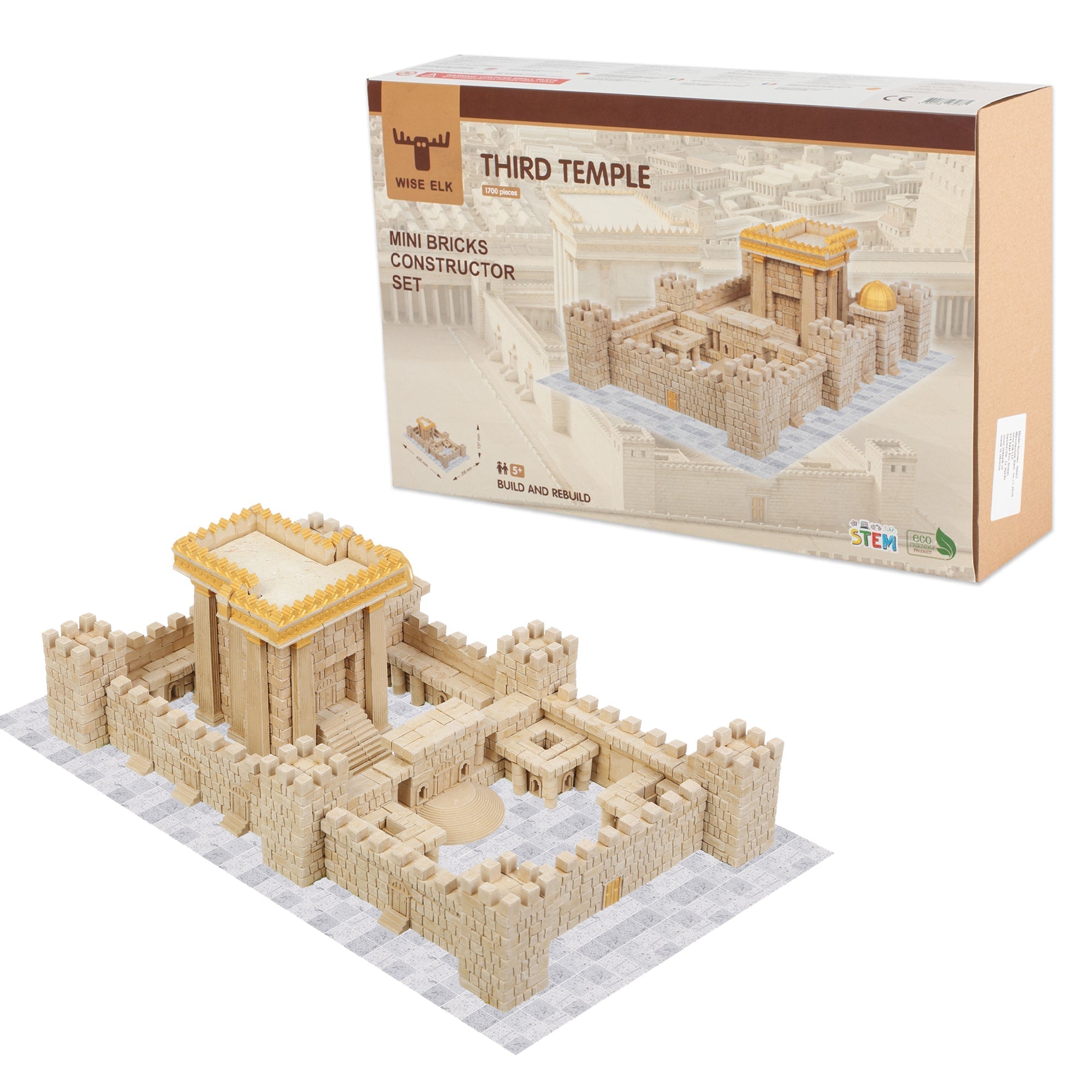 Mini Bricks Construction Set - Third Temple – Nona and Papa Gifts