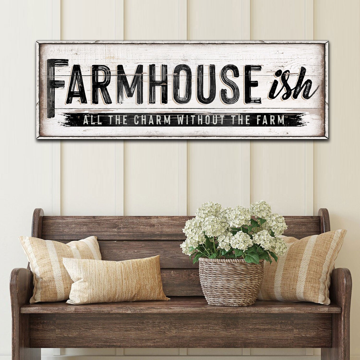 Farmhouse-Ish Sign VI – Nona and Papa Gifts