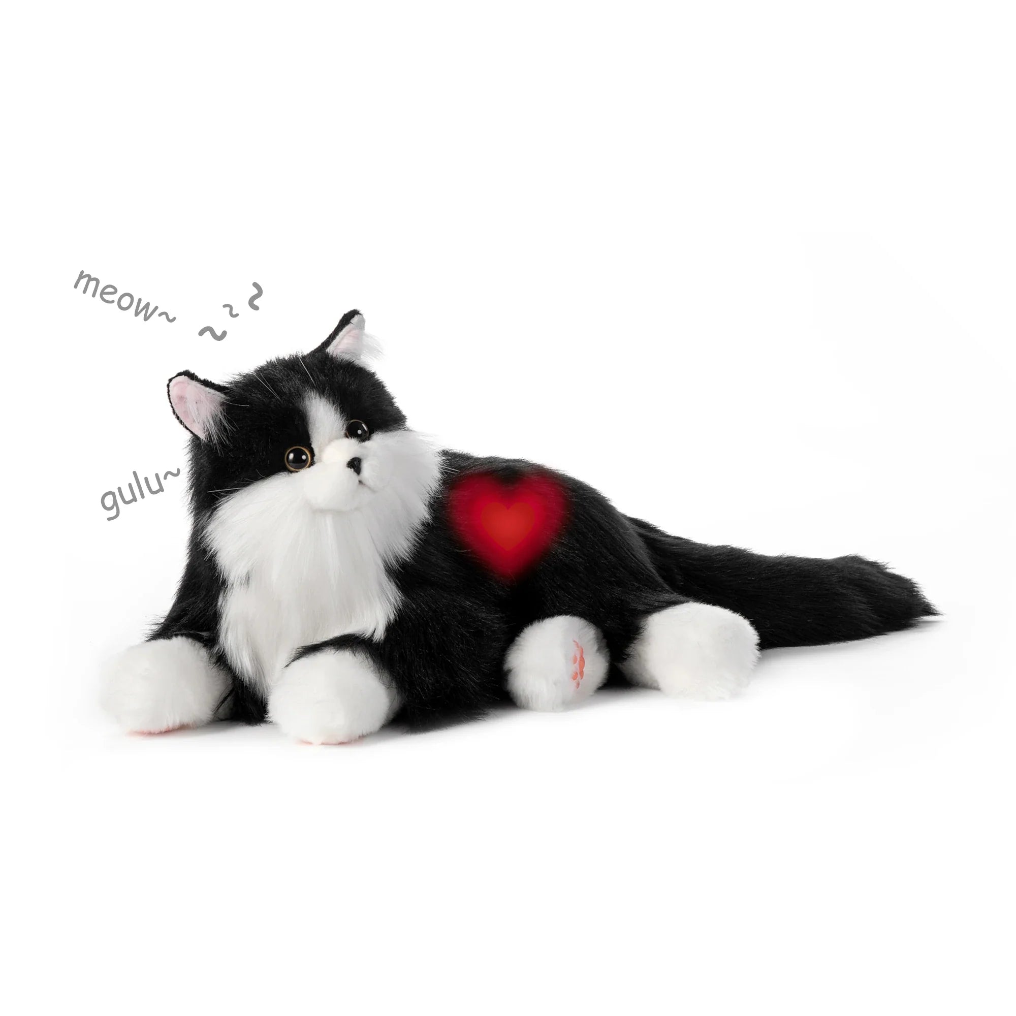 Percy Robot Cat – Interactive Weighted Comfort Toy – Nona and Papa Gifts