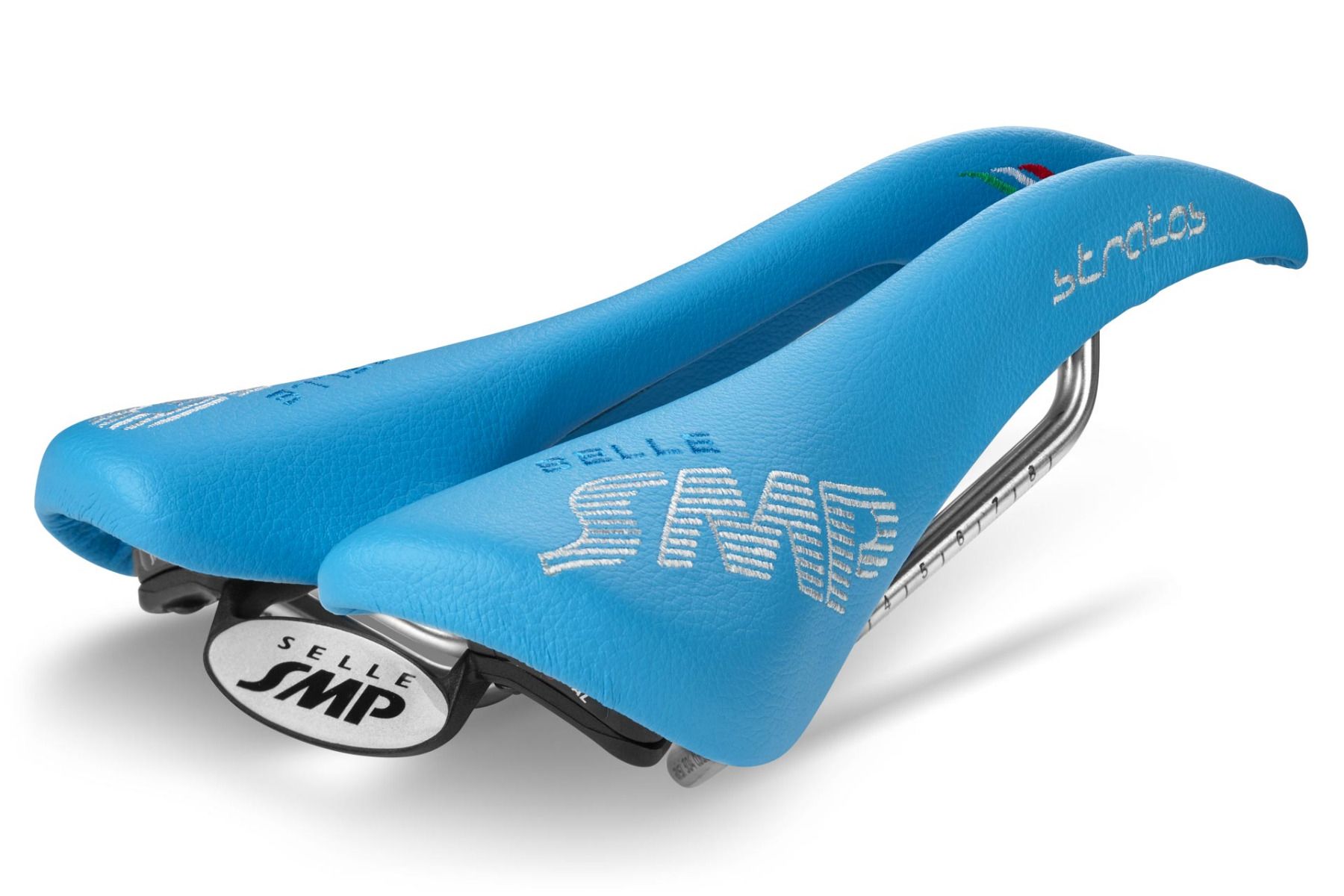 Selle SMP Stratos Saddle with Steel Rails (Light Blue) – Nona and Papa ...